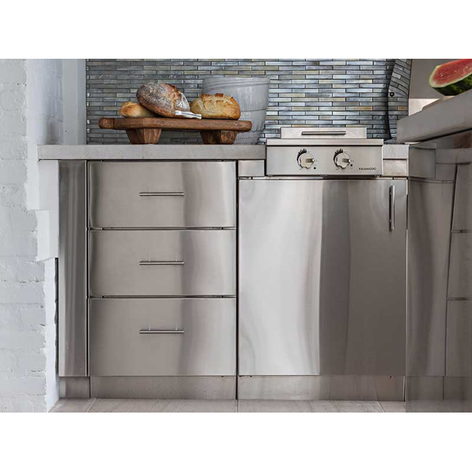 Objetos BIM - ¡Descarga gratis! SIGNATURE OUTDOOR COOKTOP BASE CABINETS ...