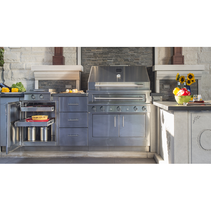 Objetos BIM - ¡Descarga gratis! SIGNATURE OUTDOOR COOKTOP BASE CABINETS ...