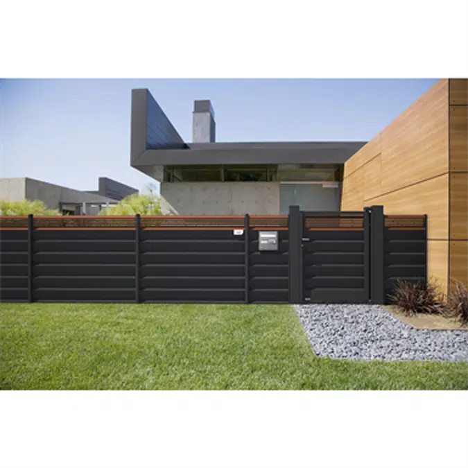 BIM objects - Free download! Pedestrial swing gate Z® | BIMobject