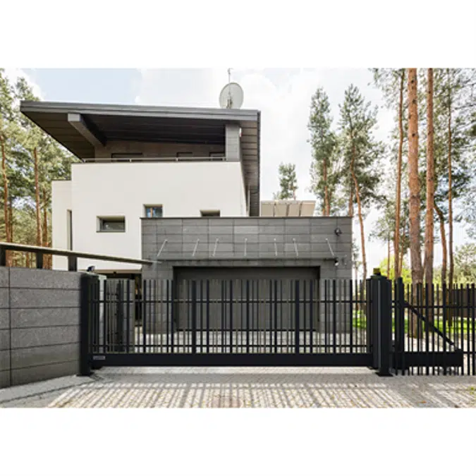 BIM objects - Free download! Free-standing gate STEM® | BIMobject