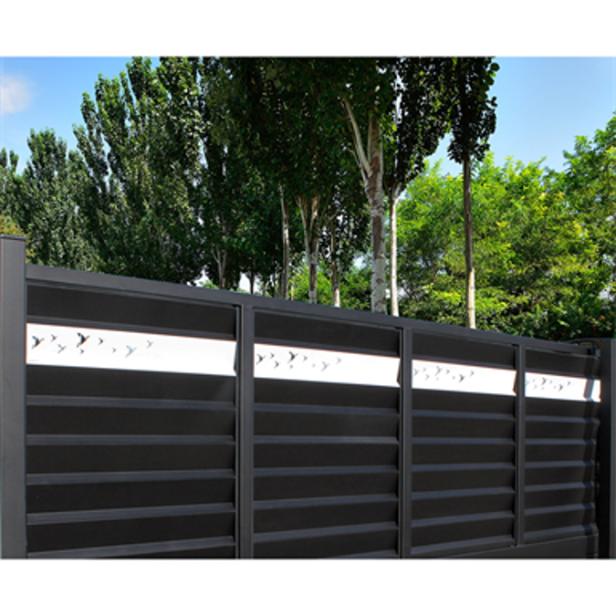 BIM objects - Free download! Free-standing gate Z® | BIMobject