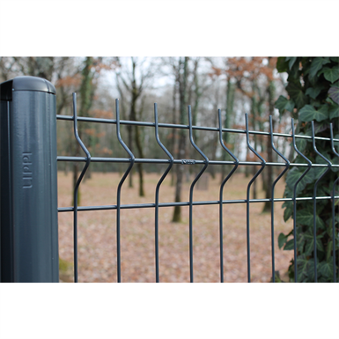 Objetos BIM - ¡Descarga gratis! Welded mesh Fences AQUILON® 55 | BIMobject