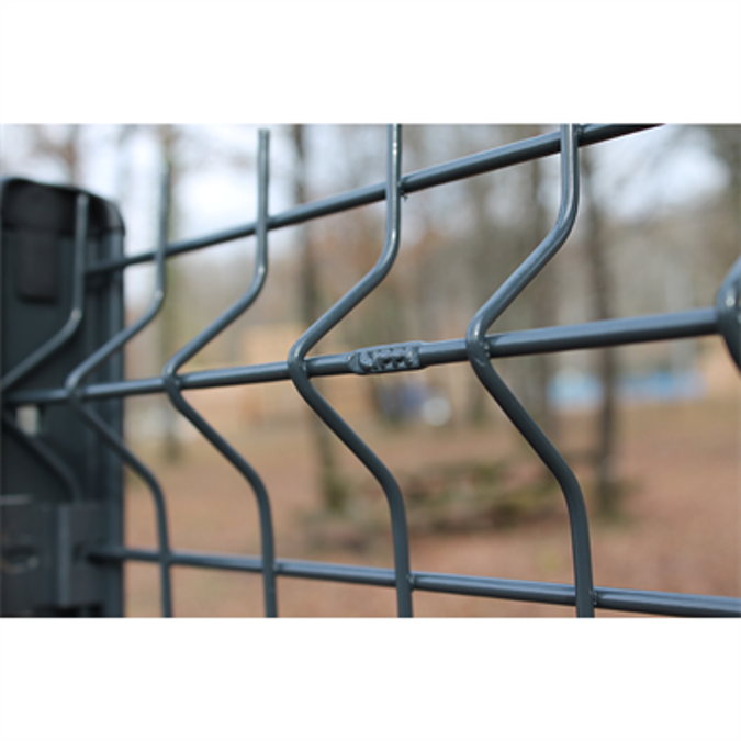 BIM objects - Free download! Welded mesh Fences AQUILON® 55 | BIMobject