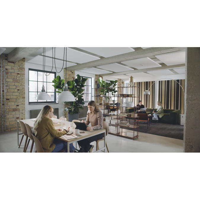 BIM objects - Free download! Rockfon Lamella - Acoustic wooden wall ...