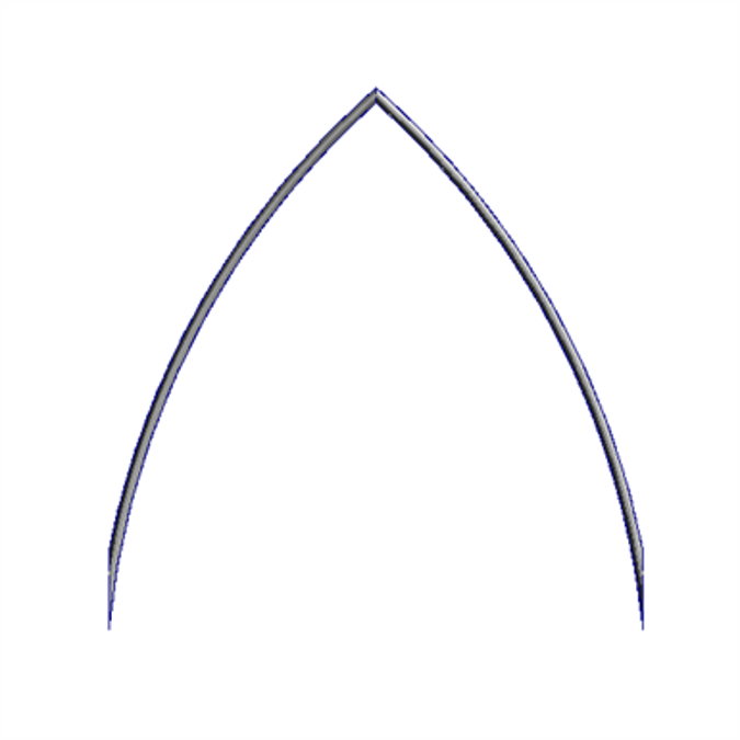 BIM objects - Free download! Decorative Elements Gothic Grid | BIMobject