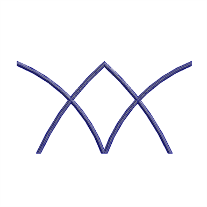 BIM objects - Free download! Decorative Elements Double Gothic Transom ...