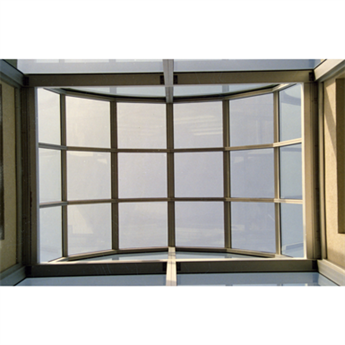 BIM objects - Free download! Barrel Vault Segmented Skylight Model ...