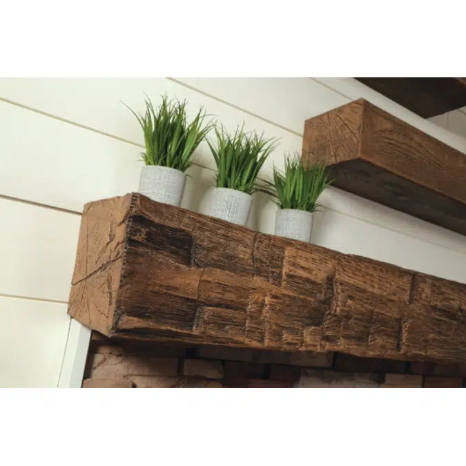 BIM objects - Free download! Hand Hewn Beam | BIMobject