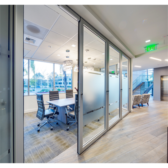 BIM 对象 - 免费下载！ G3 Stacking Glass Wall - Non-Thermal Model SI33350SN ...