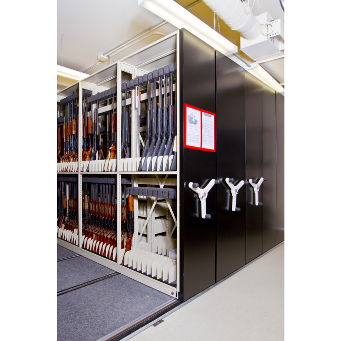 BIM objects - Free download! Mobilex® Mechanical-Assist Mobile Storage ...