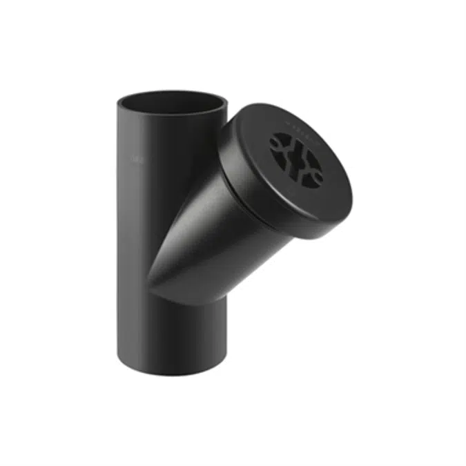 BIM objects - Free download! Geberit PEH access pipe 135° (45°) with ...