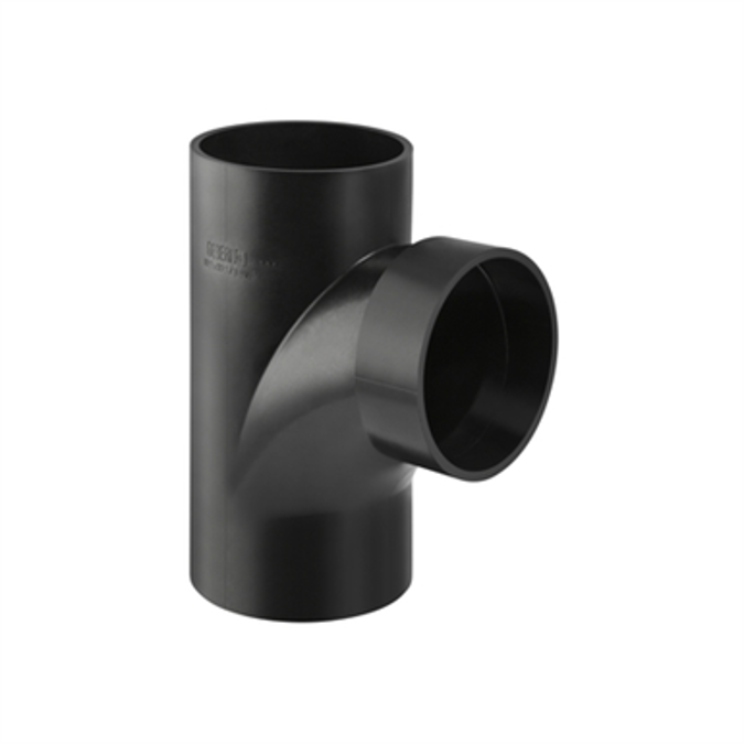 BIM objects - Free download! Geberit PEH branch fitting Swept-Entry 88. ...