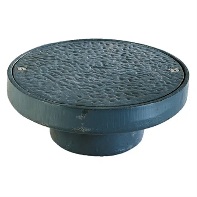 BIM objects - Free download! Heavy Duty Cast Iron Floor Cleanout - CO-6 ...