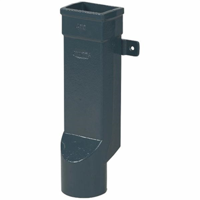 BIM objects - Free download! 4 in. x 3 in. Downspout Boot - RD-970 ...