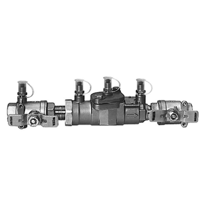 BIM objects - Free download! Stainless Steel Double Check Valve ...