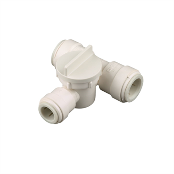 BIM objects - Free download! Quick-Connect Tee Valves - Polysulfone ...