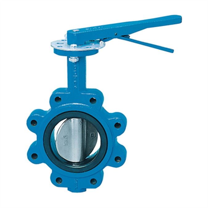 BIM objects - Free download! Full Lug Style Butterfly Valves - Domestic ...