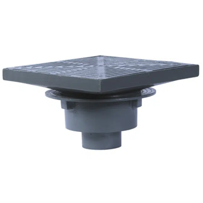 BIM objects - Free download! Area Drain with 15 in. x 15 in. Adjustable ...