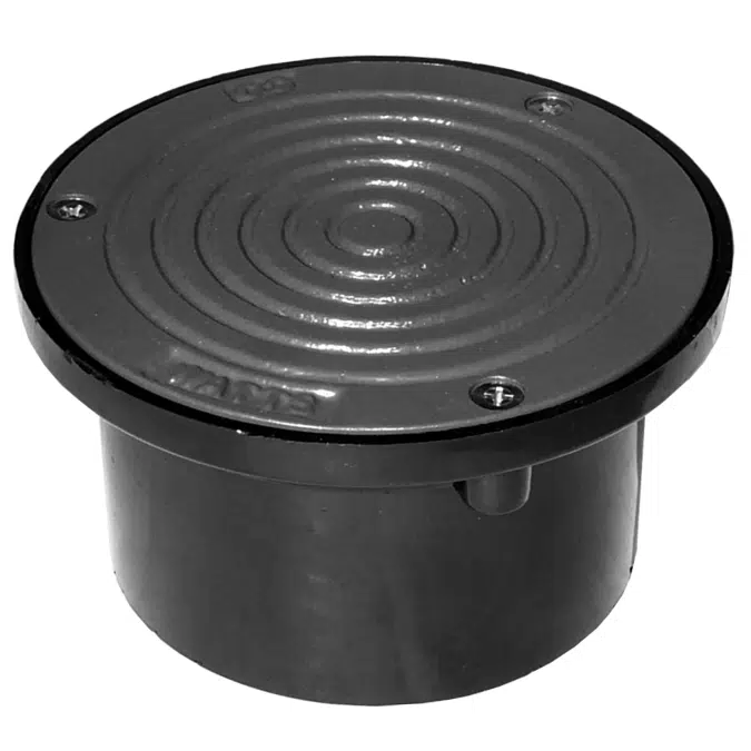 BIM objects - Free download! Heavy Duty Floor Cleanout with Cast Iron ...