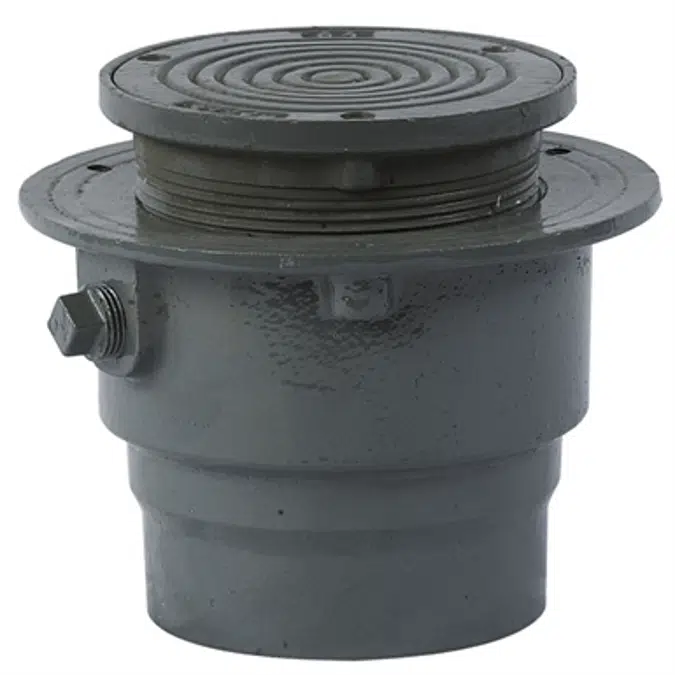 BIM objects - Free download! Floor Cleanout with Ductile Iron Top - CO ...