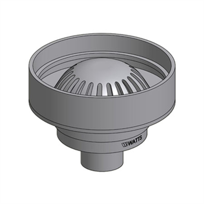 Objetos BIM - ¡Descarga gratis! 8 in. Diameter Deck Receptor Drain - RD ...