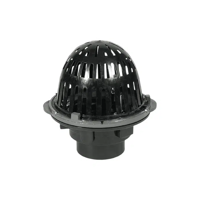 BIM objects - Free download! Small Area Roof Drain with Clamp Ring and ...