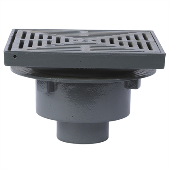 BIM objects - Free download! Area Drain with 12 in. x 12 in. Adjustable ...