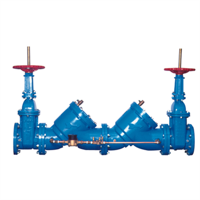 BIM objects - Free download! Double Check Detector Assemblies, Cast ...