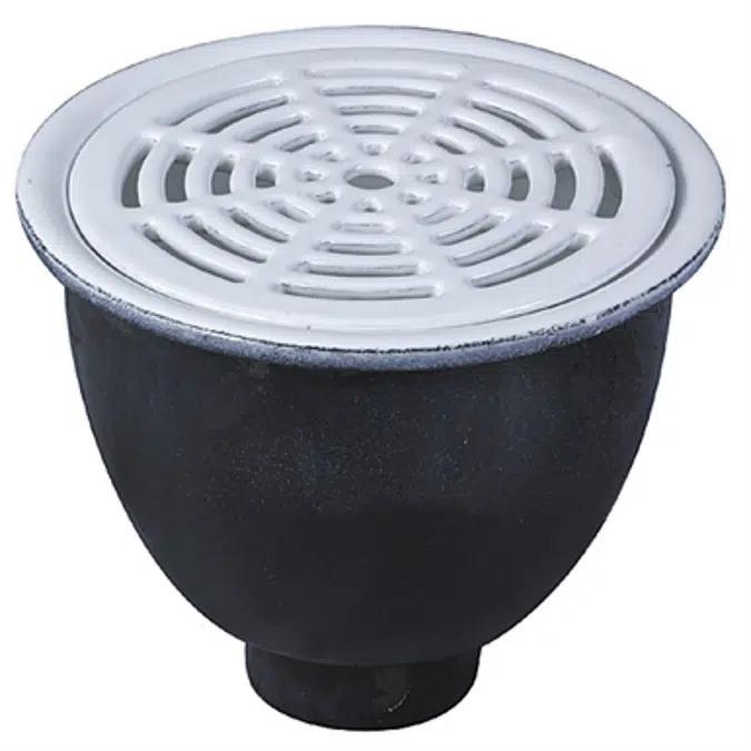 BIM objects - Free download! 12 in. Round x 8 in. Deep Sanitary Floor ...