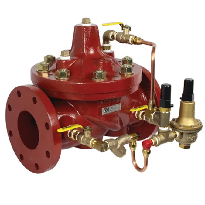 BIM object - ดาวน์โหลดฟรี! Pressure Reducing Control Valve with Low ...