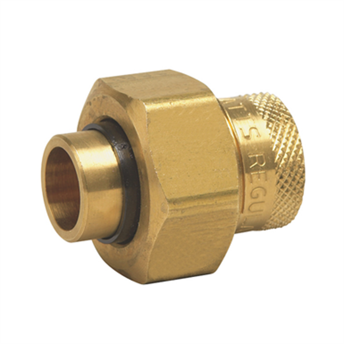 BIM objects - Free download! Lead Free* Dielectric Unions - Female ...