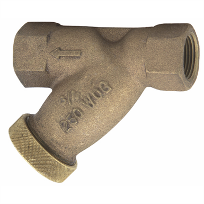 BIM objects - Free download! Wye-Pattern Strainers, Small Bronze - 745 ...