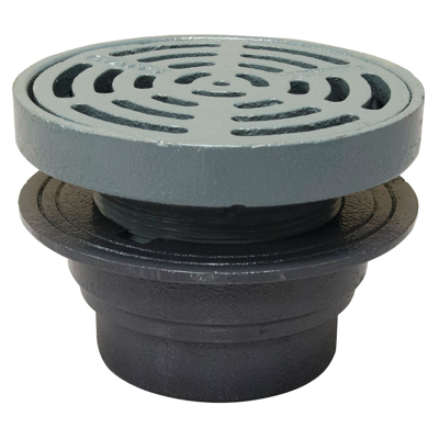 BIM objects - Free download! Heavy Duty Cast Iron Floor Drain - FD-6 ...