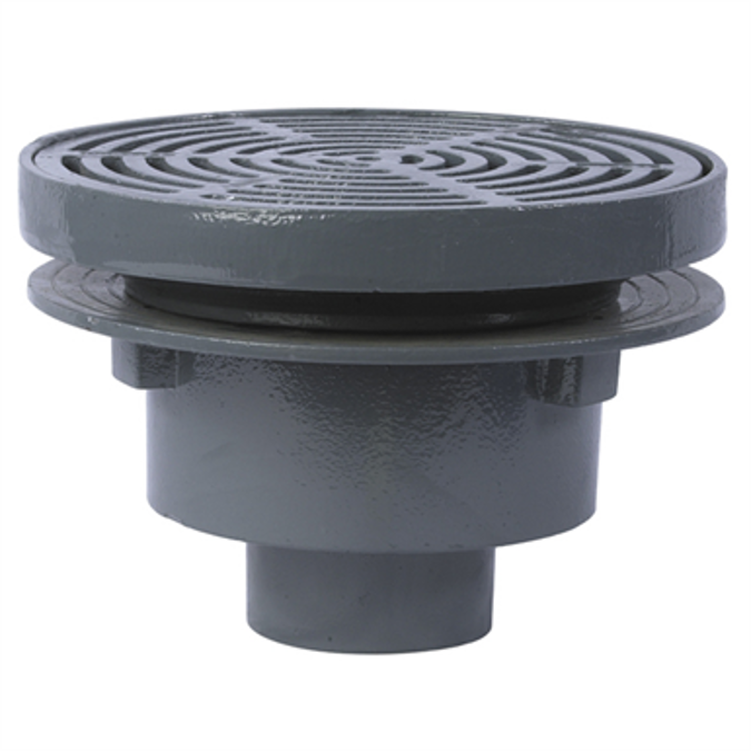 BIM objects - Free download! Area Drain with 12 in. Adjustable Top - FD ...