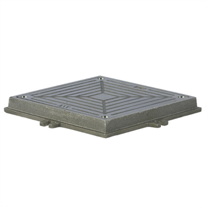 BIM objects - Free download! Square Scoriated Access Cover - CO-300-S ...