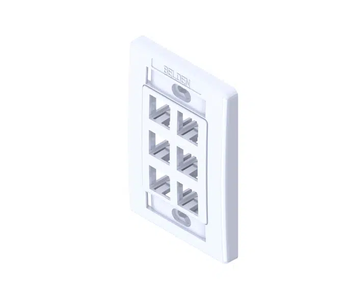 Oggetti BIM - Download gratuito! MDVO Single-Gang Faceplates (Interface ...