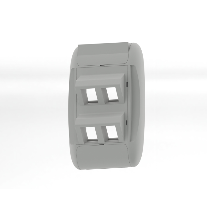 Objetos BIM - ¡Descarga gratis! MediaFlex Rounded Edge Faceplate Kits ...