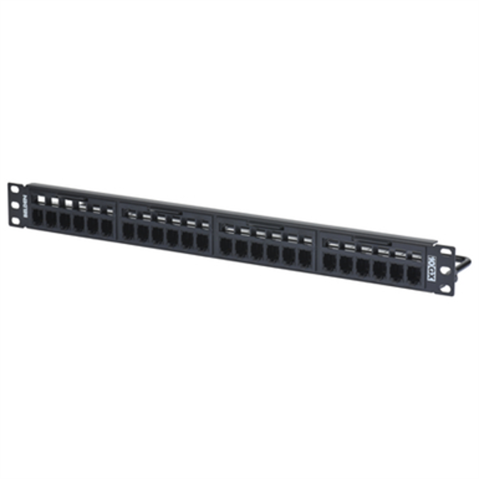 Objetos BIM - ¡Descarga gratis! 10GX REVConnect Coupler Patch Panel ...