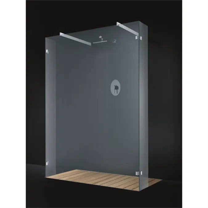 Objetos BIM - ¡Descarga gratis! STEEL SHOWER TRAY WITH SOLID WOOD SLATS ...