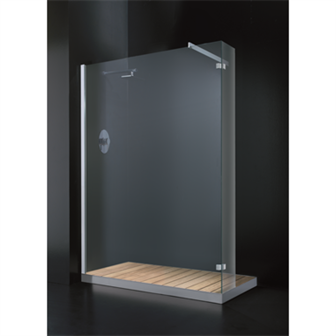 BIM objects - Free download! STEEL SHOWER TRAY WITH SOLID WOOD SLATS ...
