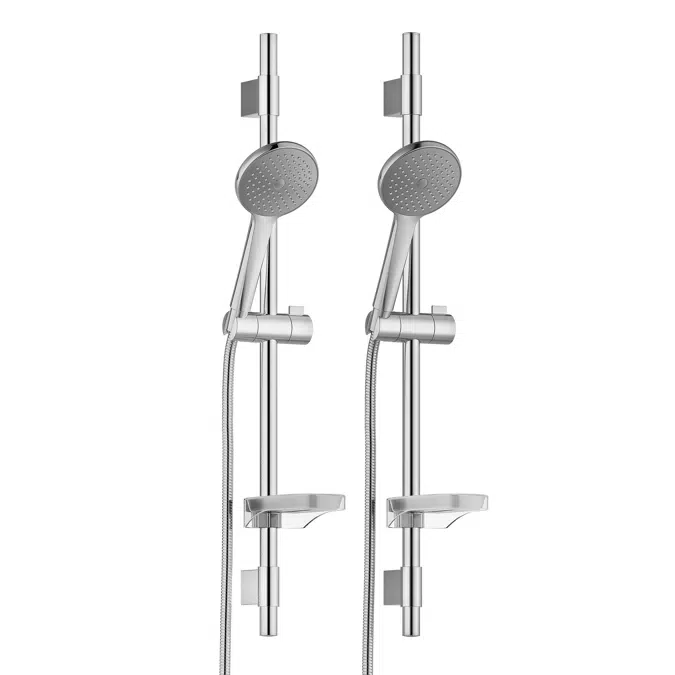 BIM objects - Free download! 9000XE Shower set | BIMobject