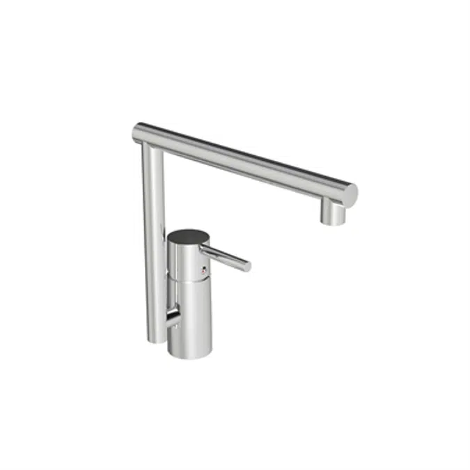 BIM objects - Free download! Garda III Kitchen Mixer | BIMobject