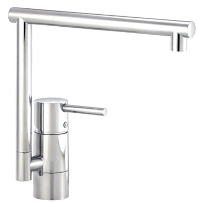 BIM objects - Free download! Garda III Kitchen Mixer | BIMobject