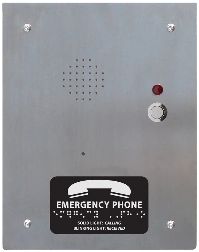 Objetos Bim - Download gratuito 2400-808NSP Call Box (Flush Mount ...