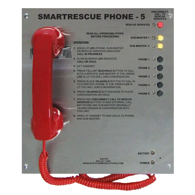 BIM objects - Free download! 2500-205D/PSS 5 Call Box Station (Surface ...