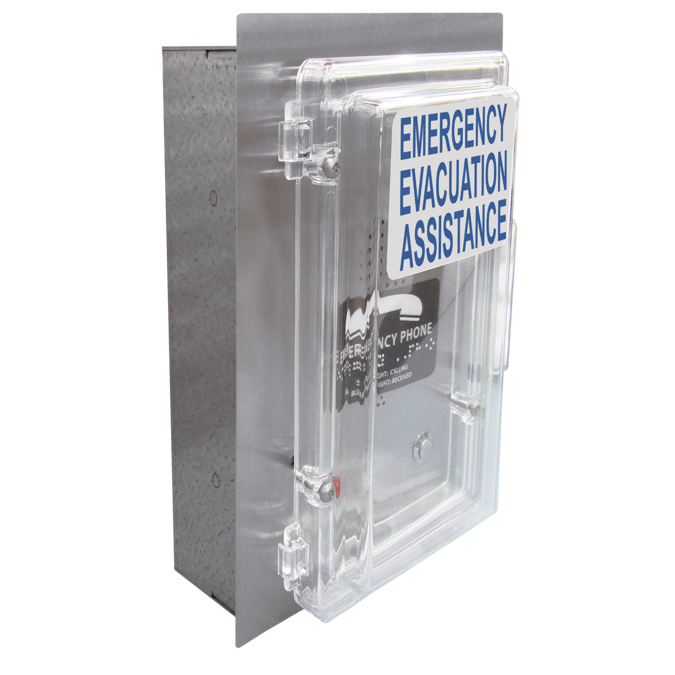 BIM objects - Free download! 2100-958SSRC2 Call Box with Cover (Flush ...