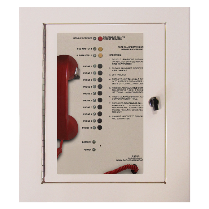 BIM objects - Free download! 2500-210B 5 Call Box Station (Surface ...