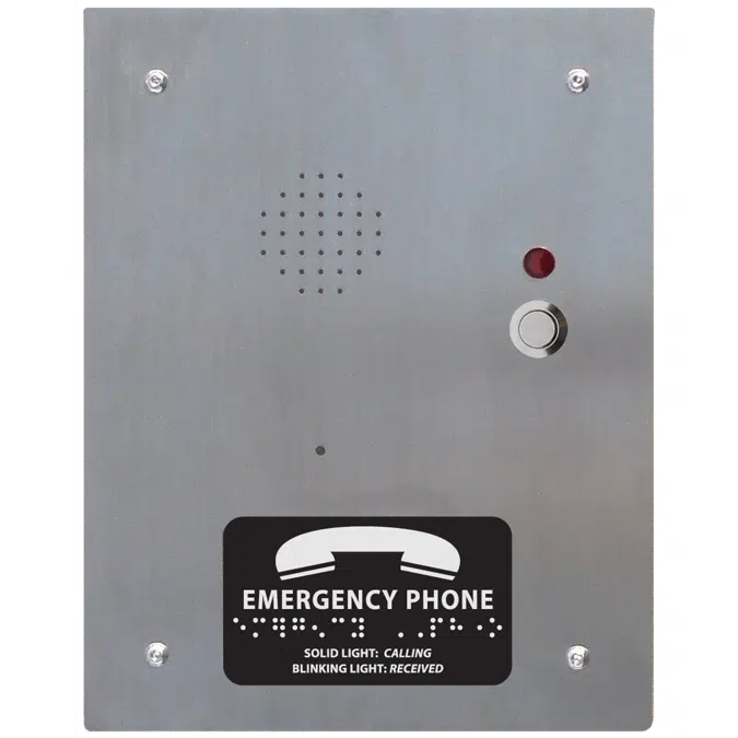 BIM objects - Free download! 2100-958NSR Call Box (Flush Mount) | BIMobject