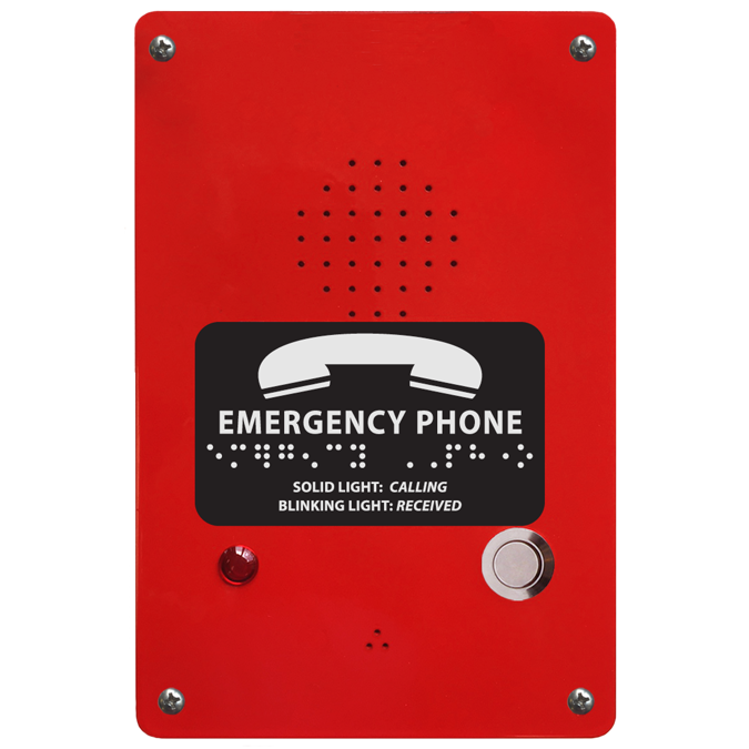 BIM objects - Free download! 2100-956RR Call Box (Surface Mount ...