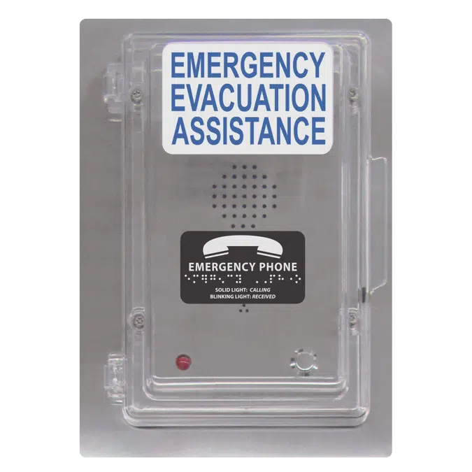 BIM objects - Free download! 2400-808SSPC2 Call Box with Cover (Flush ...